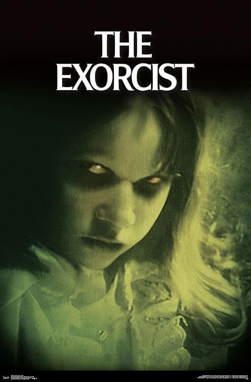 Exorcist Eyes rolled poster – Rock Town Hollywood