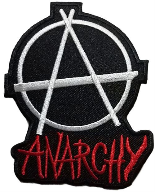 Anarchy embroidered patch – Rock Town Hollywood